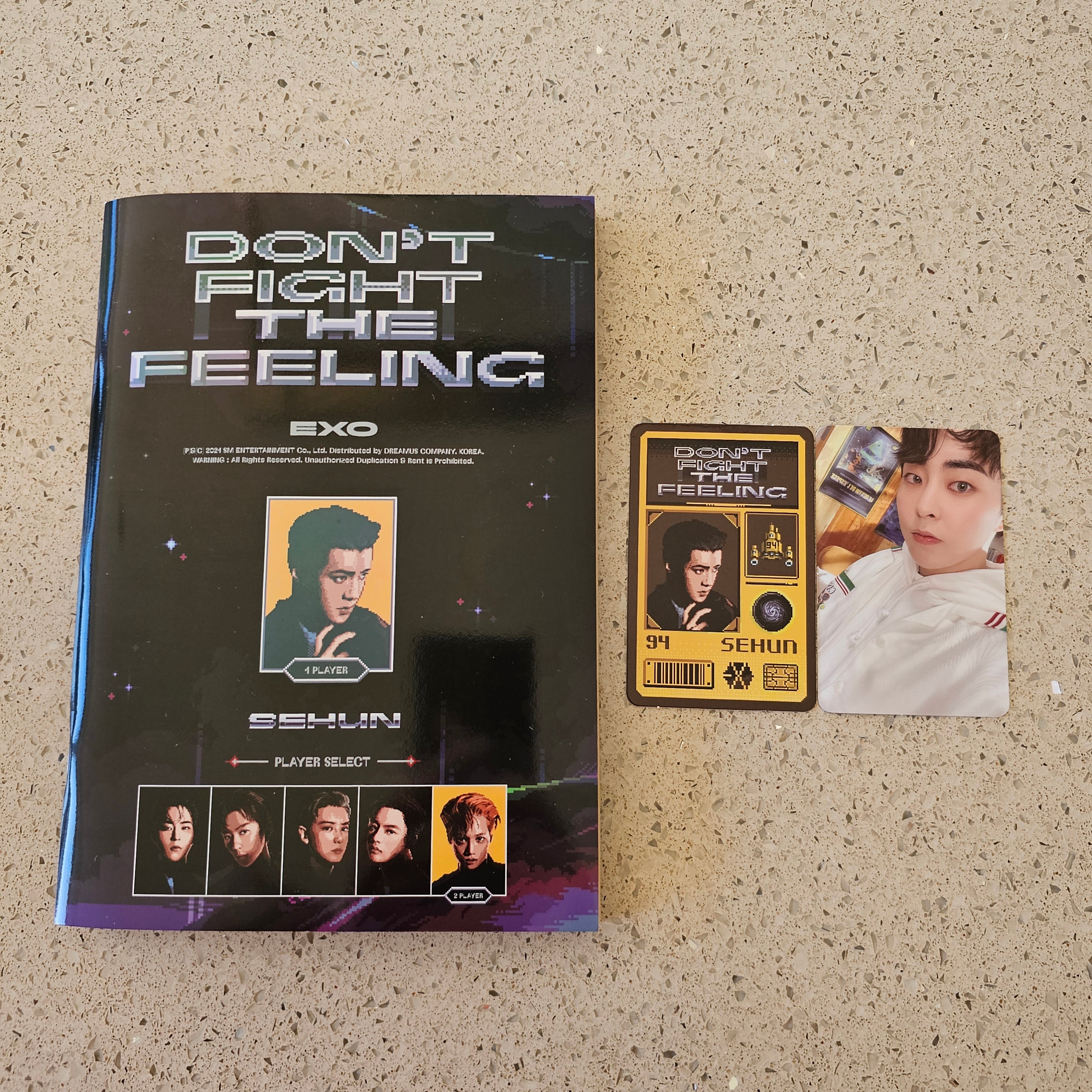 [OPENED & DAMAGED] EXO - DON'T FIGHT THE FEELING (EXPANSION VER. - XUM ...