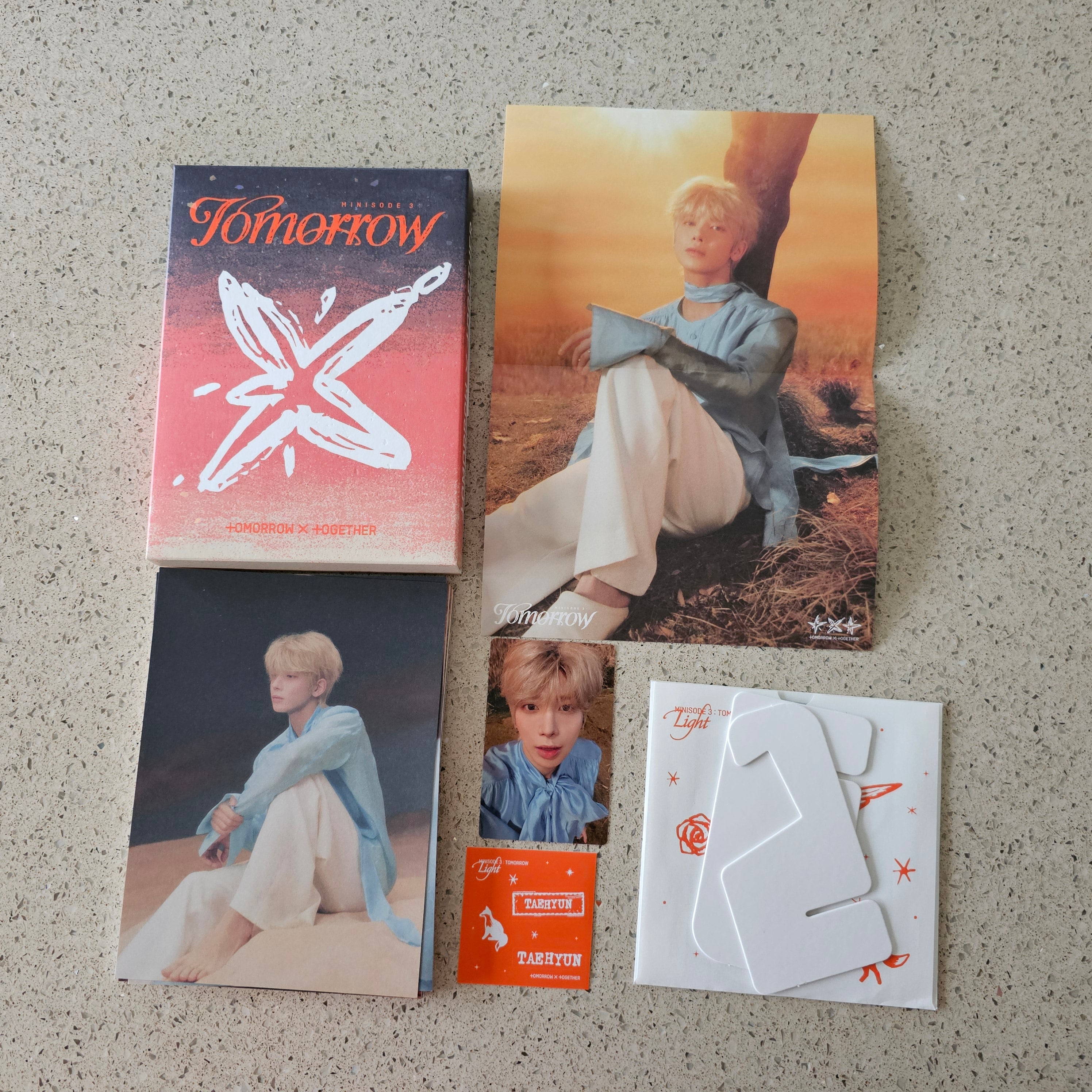 [OPENED] TXT - MINISODE 3: TOMORROW (LIGHT - TAEHYUN VER.) – Yes Idol ...