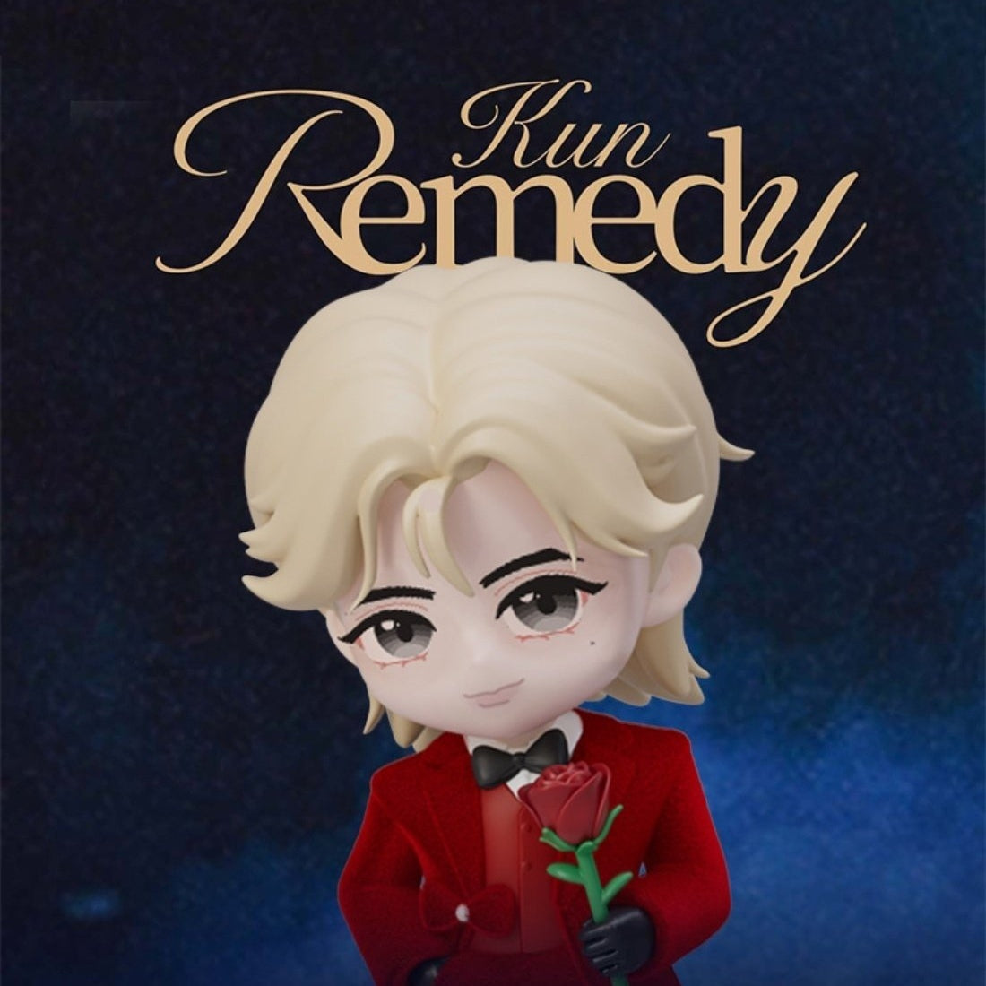 KUN - REMEDY MINI FIGURE (RED VER.) – Yes Idol - Kpop & Cpop Album Store Based in the UK