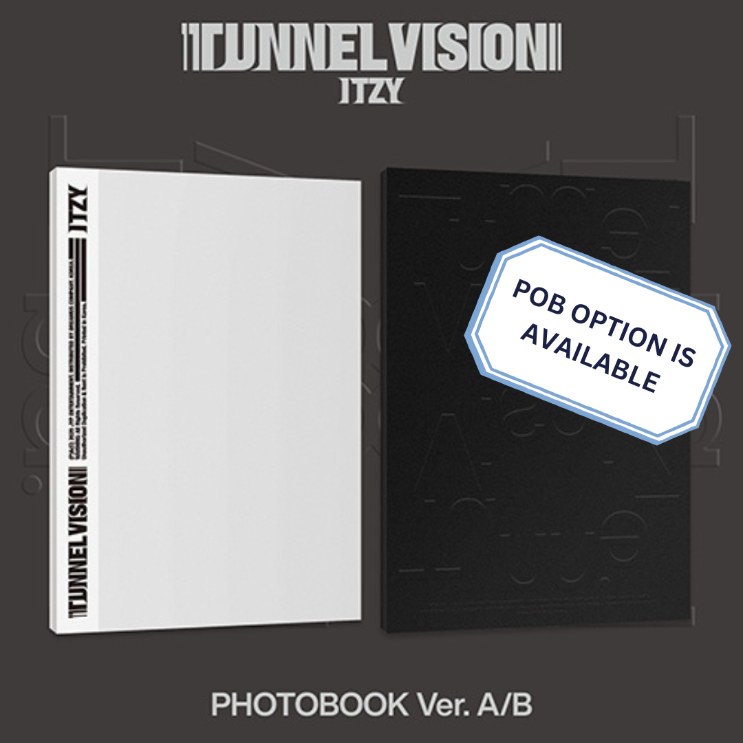 PRE-ORDER - ITZY - TUNNEL VISION (PHOTOBOOK VER.) – Yes Idol - Kpop ...