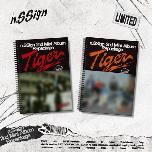 N.SSIGN - TIGER – Yes Idol - Kpop & Cpop Album Store Based in the UK