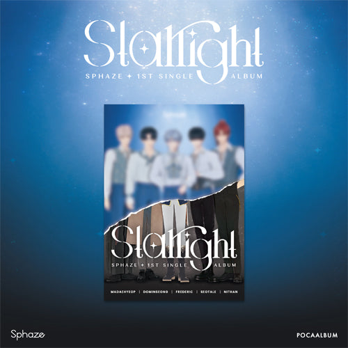 SPHAZE - STARLIGHT (POCA VER.) – Yes Idol - Kpop & Cpop Album Store ...