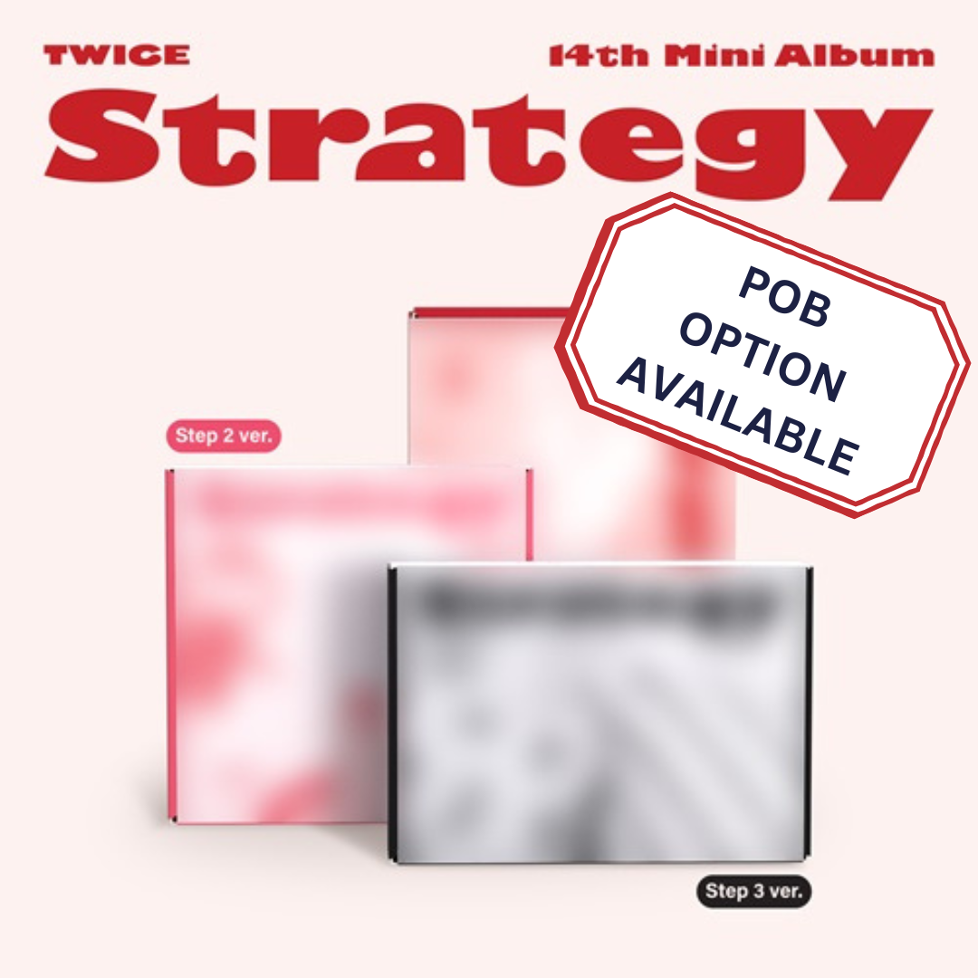 TWICE - STRATEGY – Yes Idol - Kpop & Cpop Album Store Based in the UK