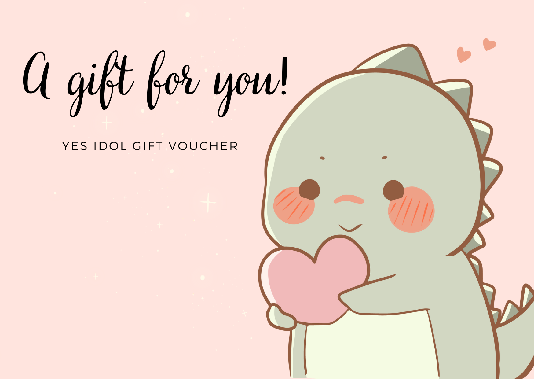 YES IDOL GIFT CARD – Yes Idol - Kpop & Cpop Album Store Based in the UK